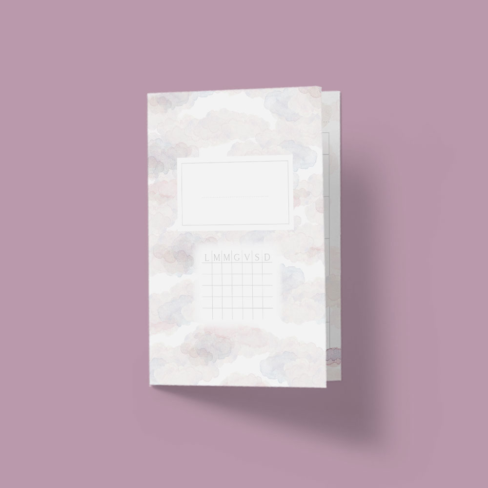 FREEBIE - Planner Mensile da personalizzare, primavera-estate - PaperVictim